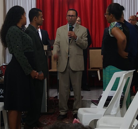 O Ev. Alessandro assumiu a presidencia da IPU de Cidade Julia - SP.